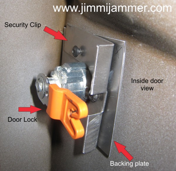 Ford Van Lock Protection Plates